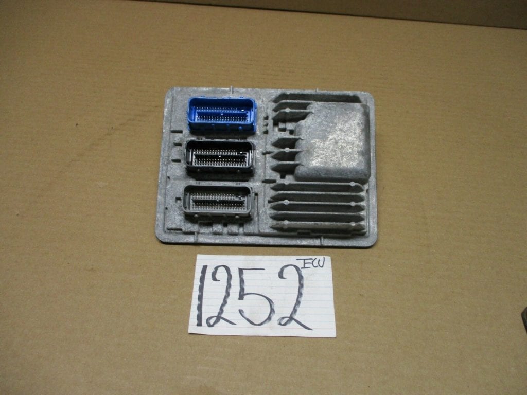 2017 Chevrolet Cruze 1.4L #1252 Engine Computer ECM ECU 12677677 ...