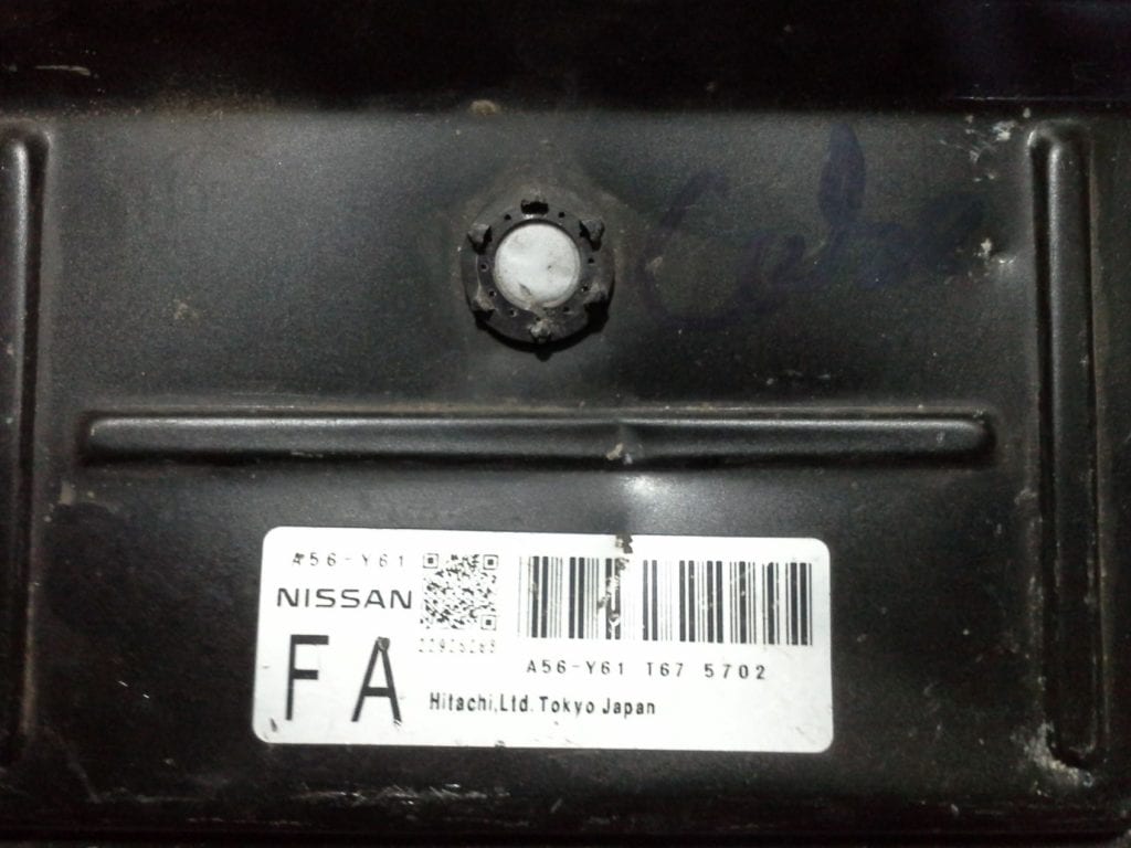 NISSAN CUBE Z11 ECU P/N A56 Y61 GENUINE IMMOBILIZER OFF ECU | Johnson ...